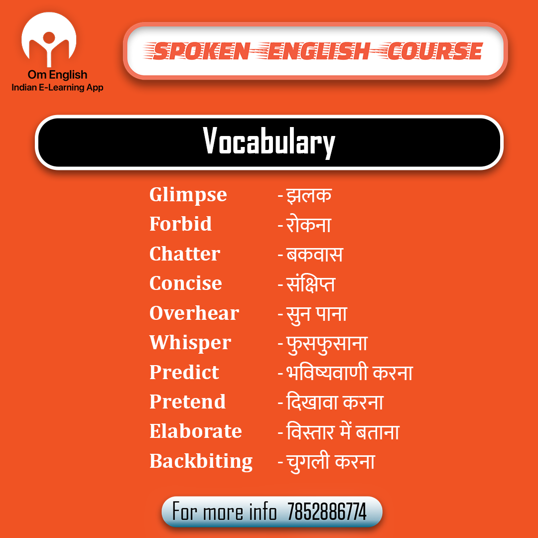 Post from OM English Speaking Course