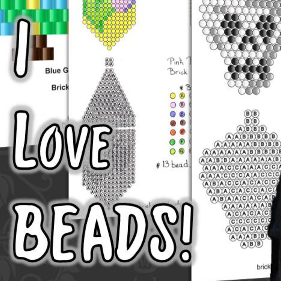 Brick Stitch Bead Patterns Journal - YouTube