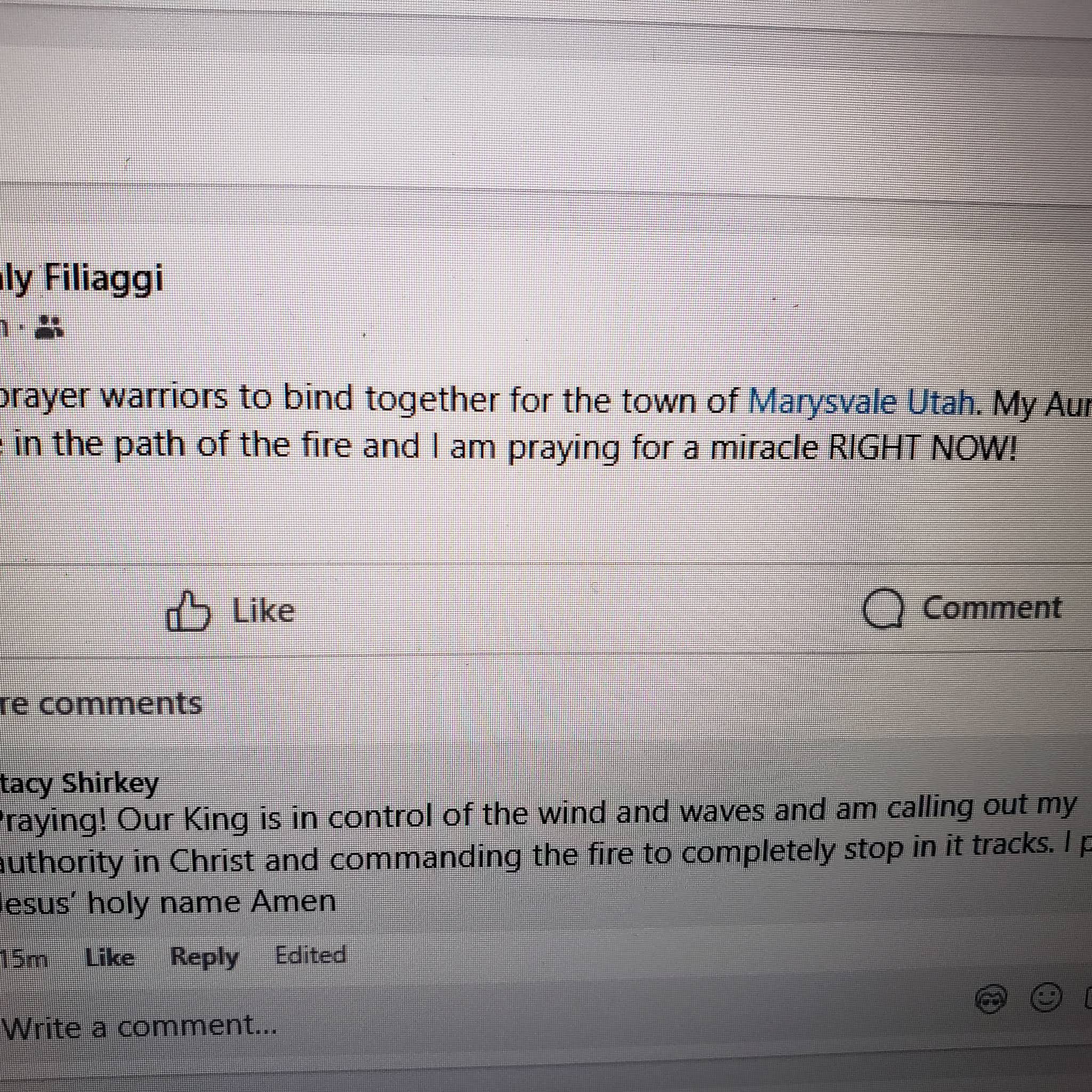 Post from Mark Allison 88