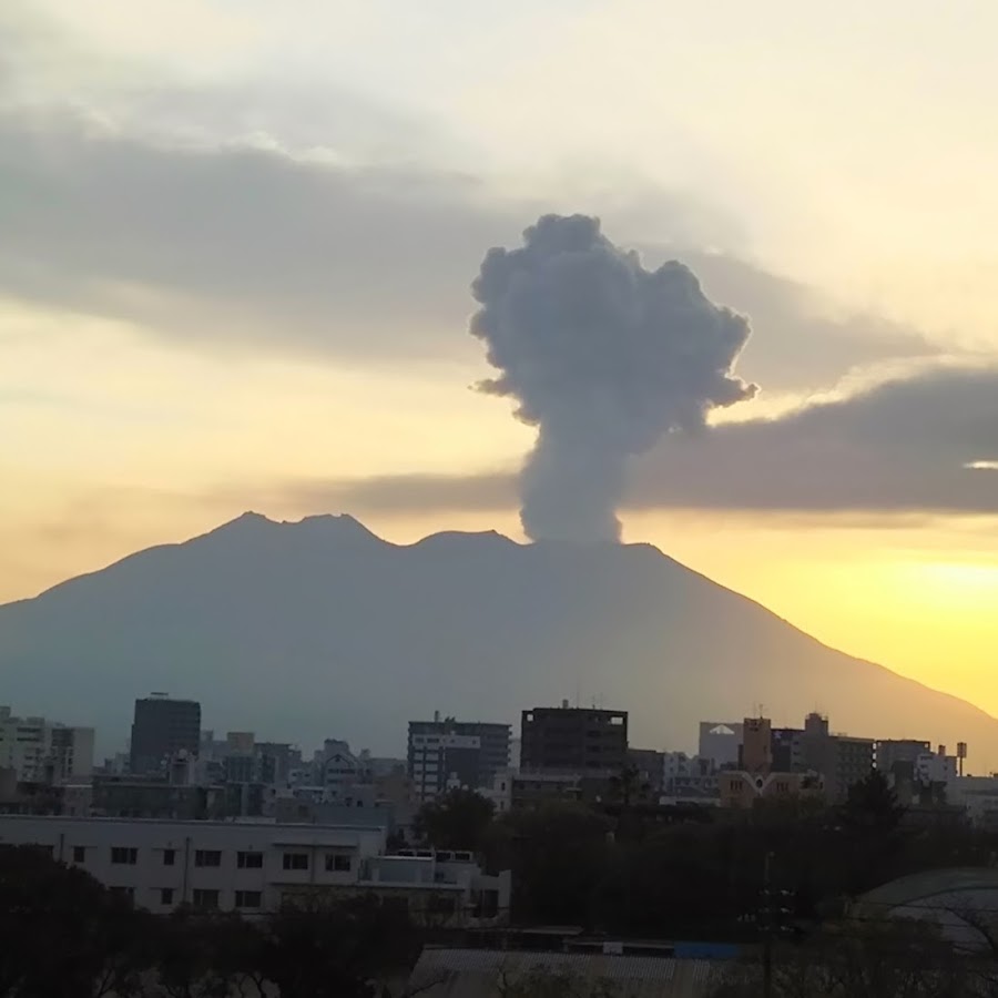Volcano Mt. Sakurajima Channel - YouTube