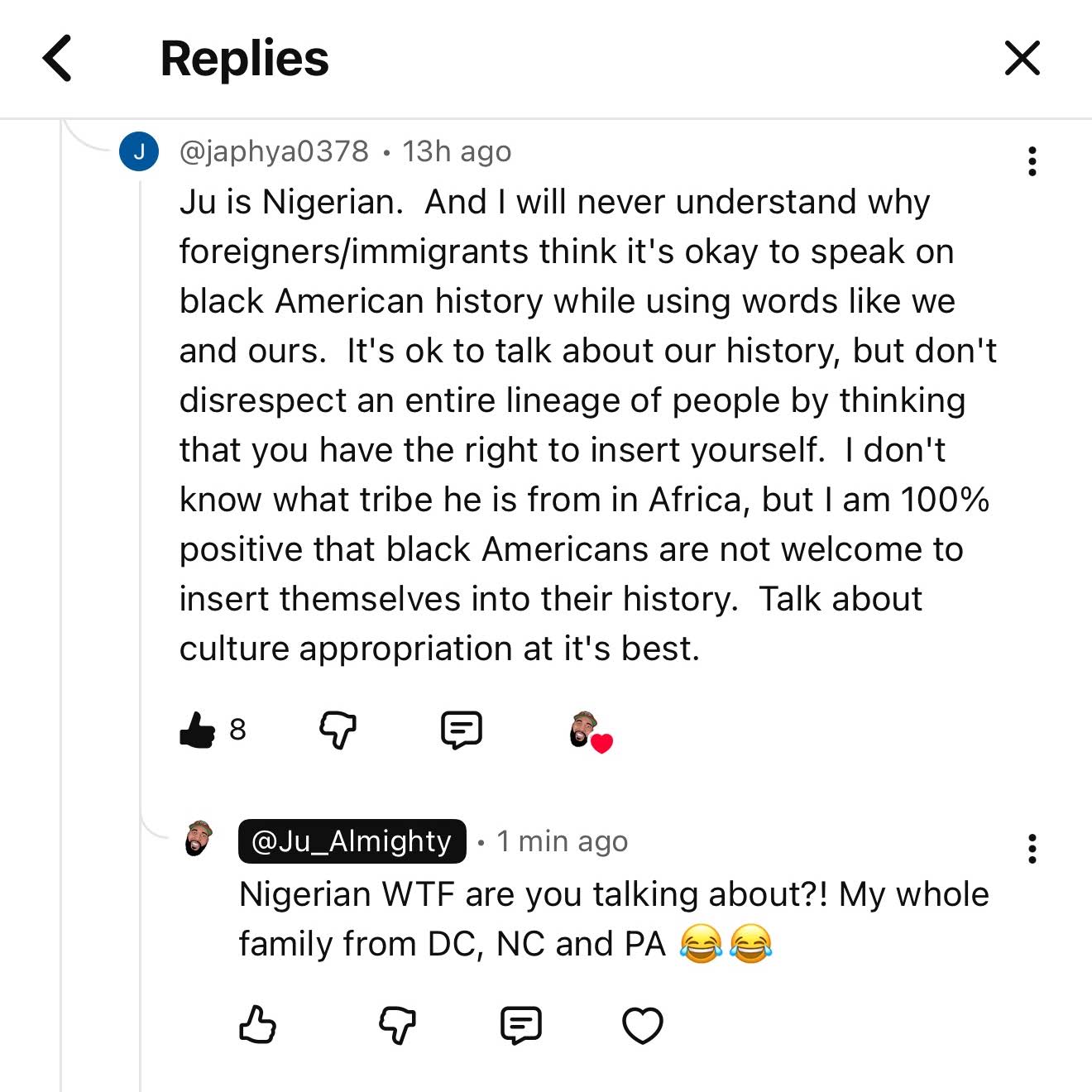 Post from Ju Almighty