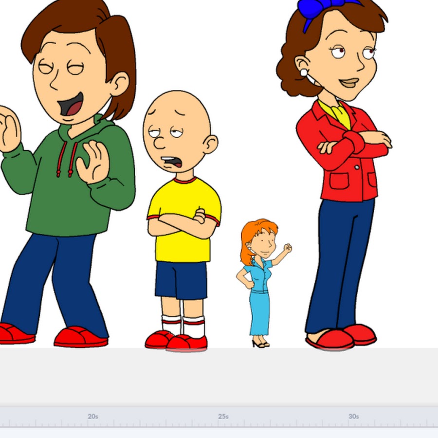 The Caillou Family - YouTube