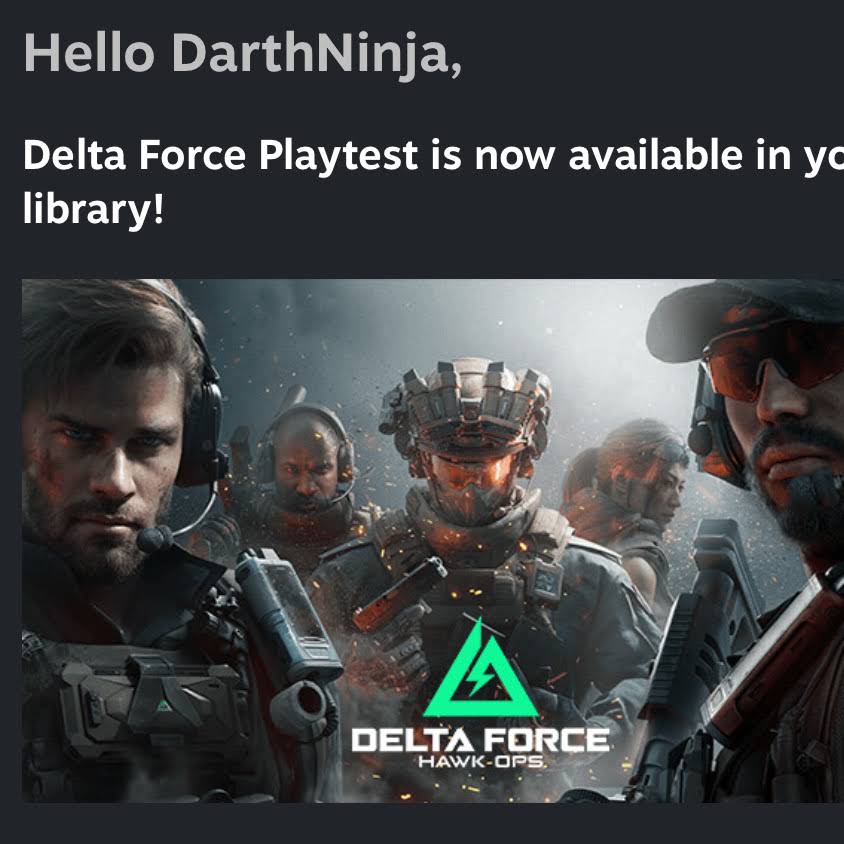 Post from Darth Ninja