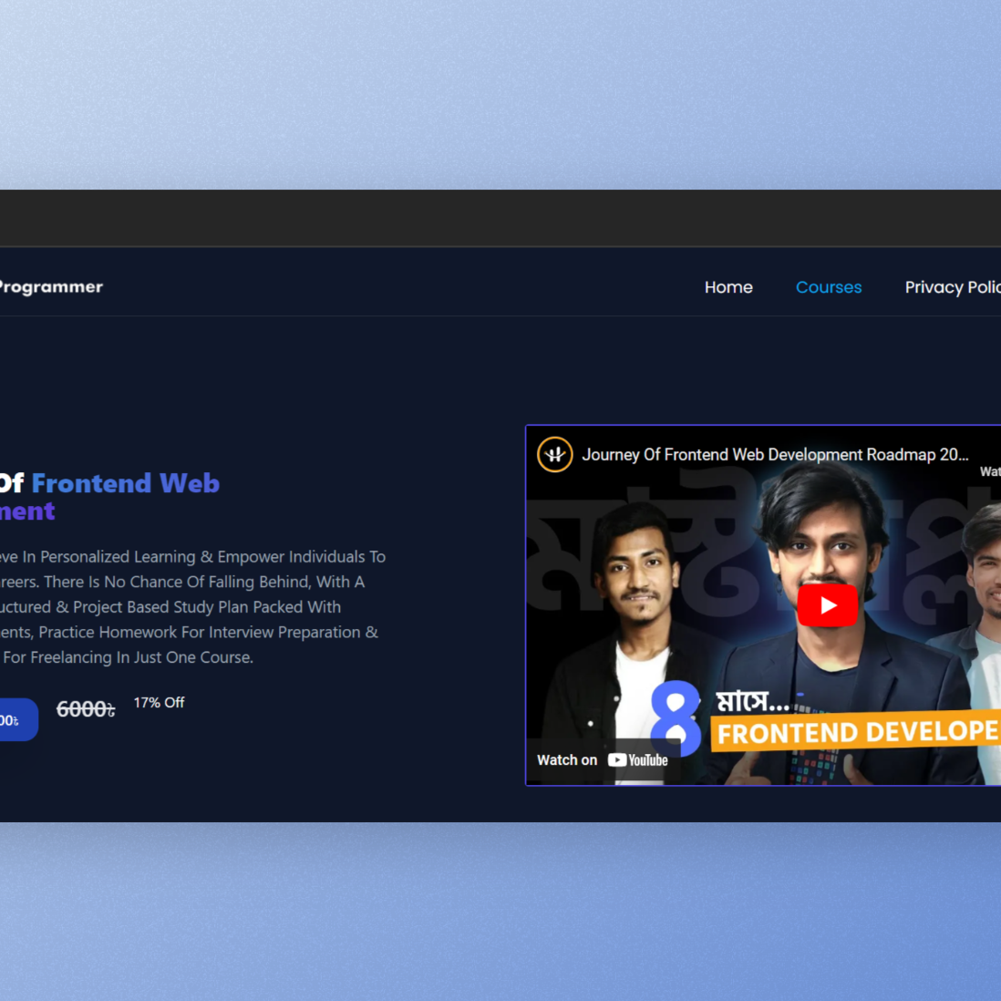 Post from Hablu Programmer