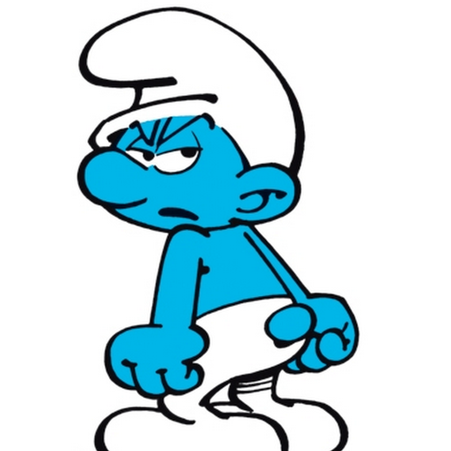 stroumpf grognon - YouTube