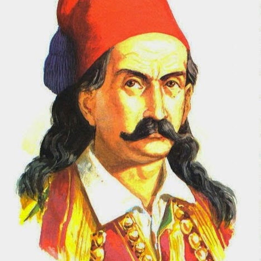 Markos Botsaris GREEK HERO Μάρκος Μπότσαρης - YouTube