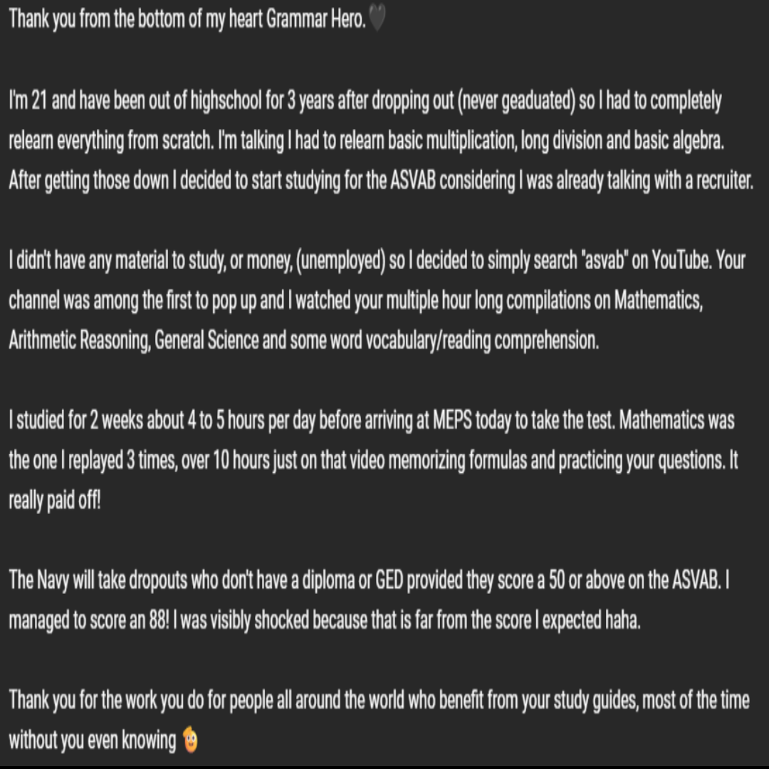 Post from Grammar Hero