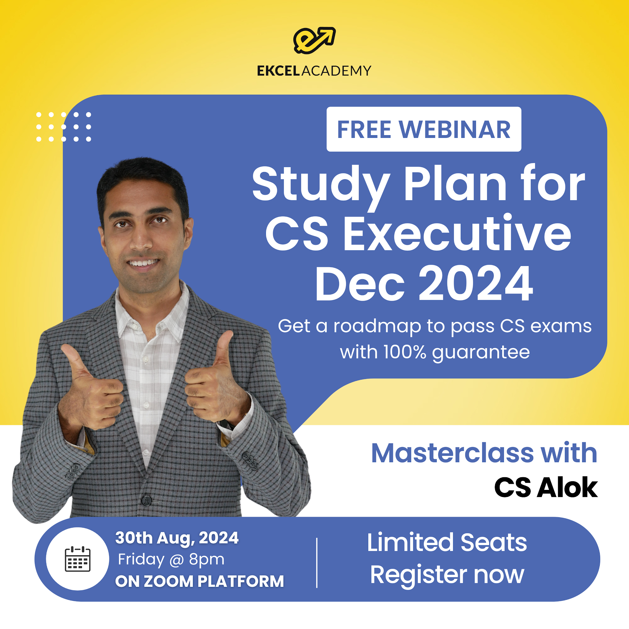 Post from Ekcel Academy - Company Secretary Coaching