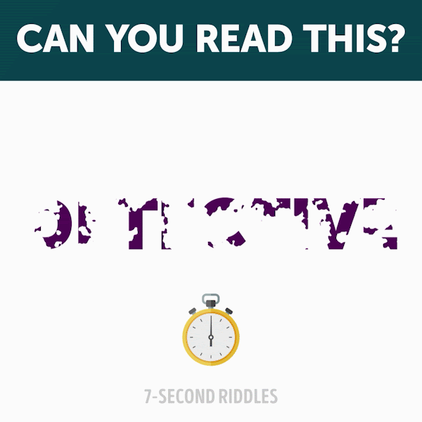 Post from 7-Second Riddles