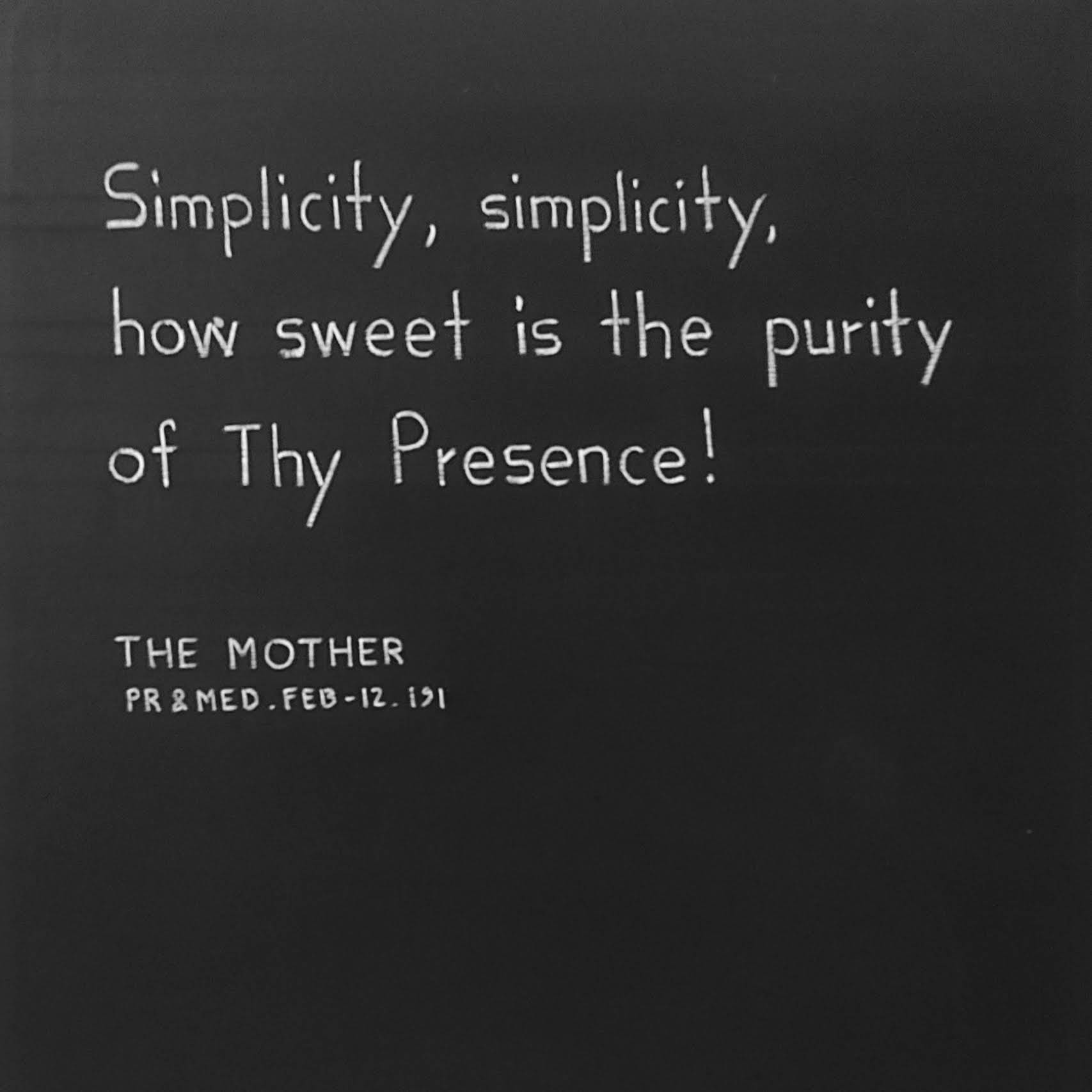 Post from Arvind T Akki Sri Aurobindo Ashram, Pondicherry