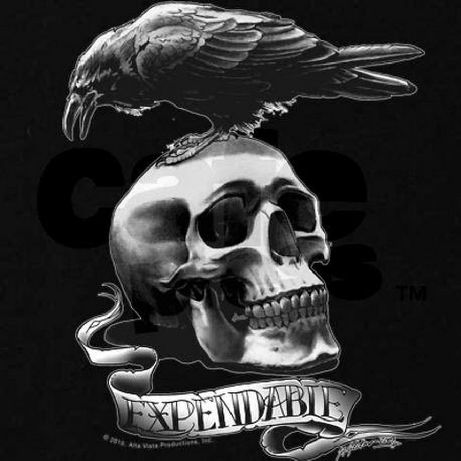 Expendables 3 Skull Logo