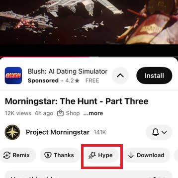 Post from Project Morningstar