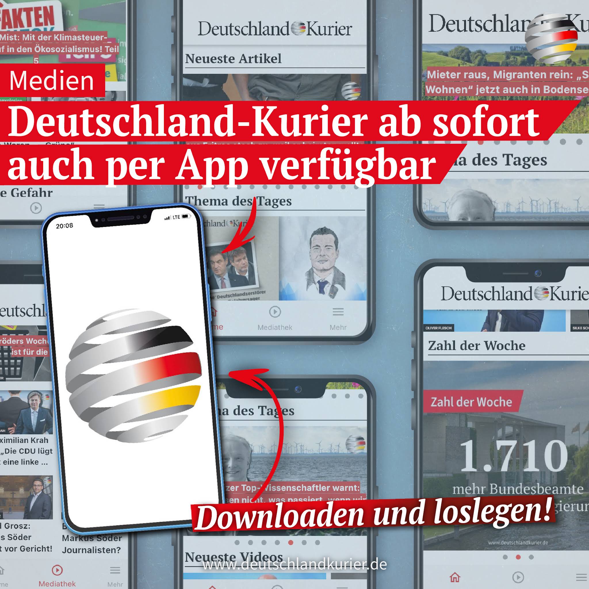 Post from Deutschland Kurier