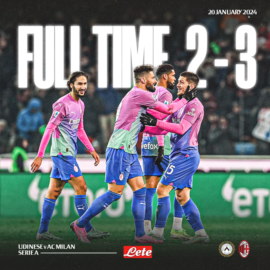Post from AC Milan