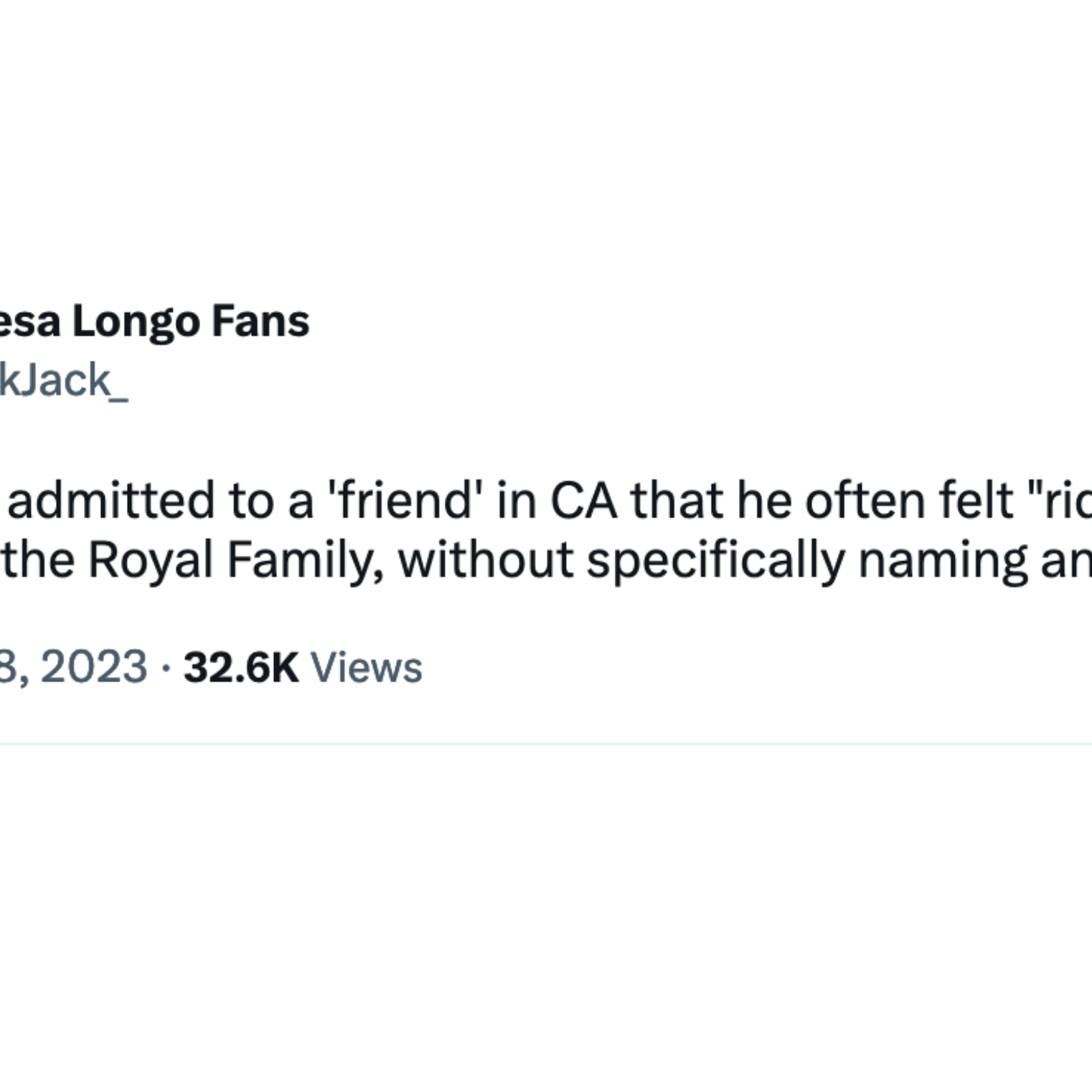 Post from The Royal Grift