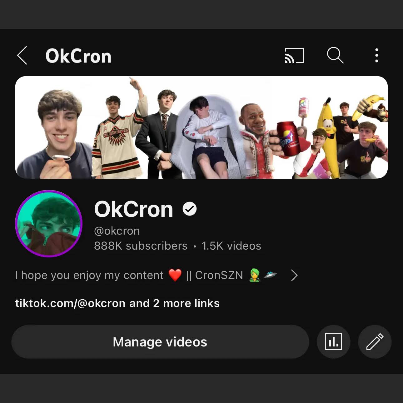 Post from OkCron