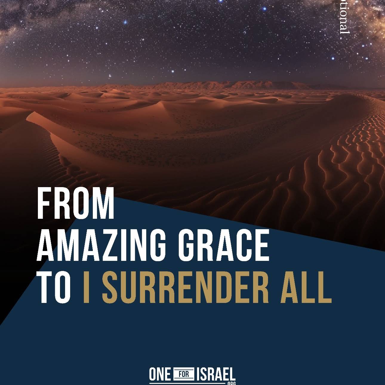 Post from ONE FOR ISRAEL Ministry