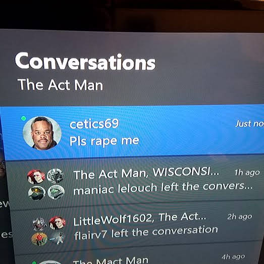 Post from The Act Man