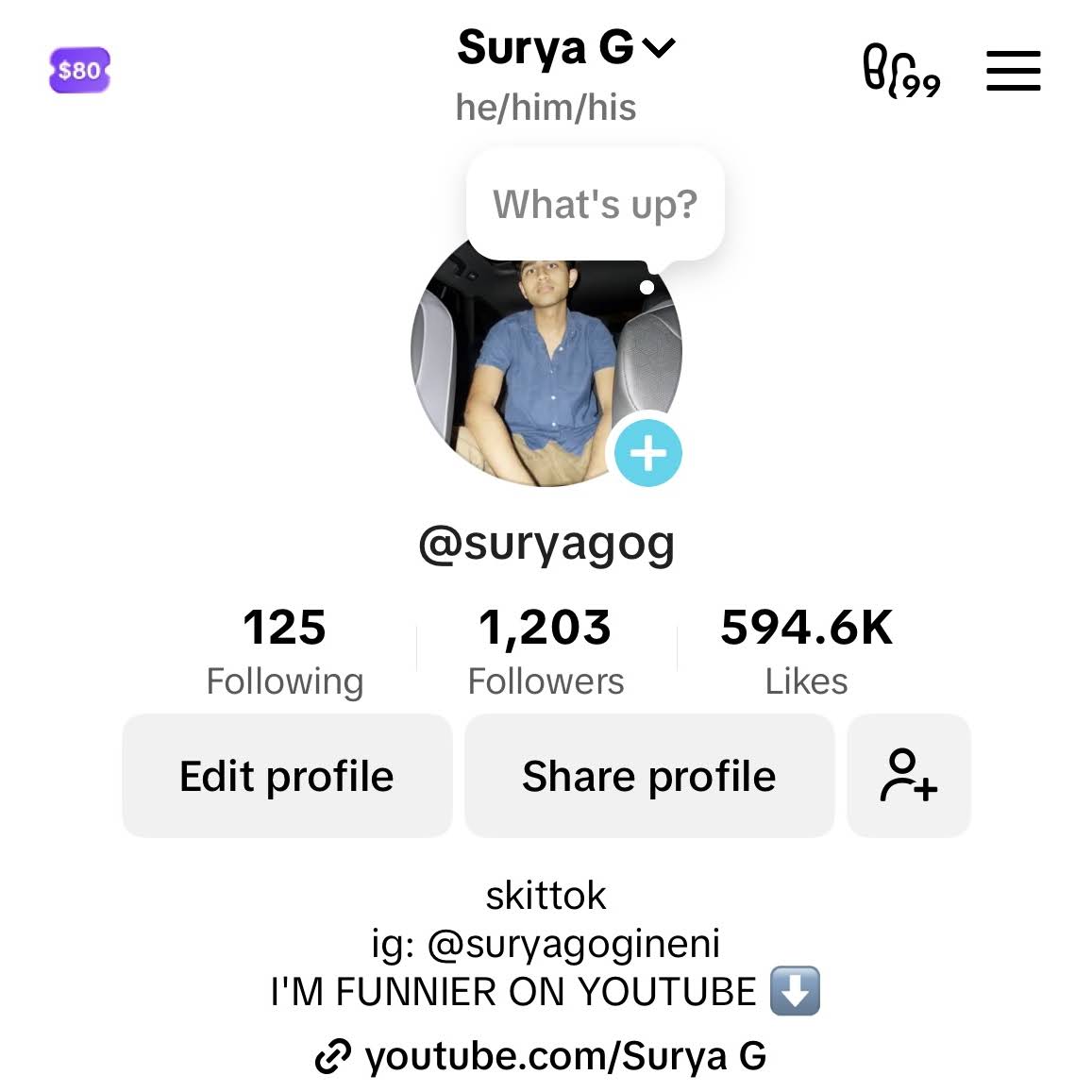 Post from Surya G