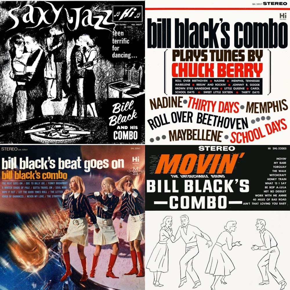 Bill Black's Combo 50's Band - 27 Full Albums On Eddie's Jukebox
