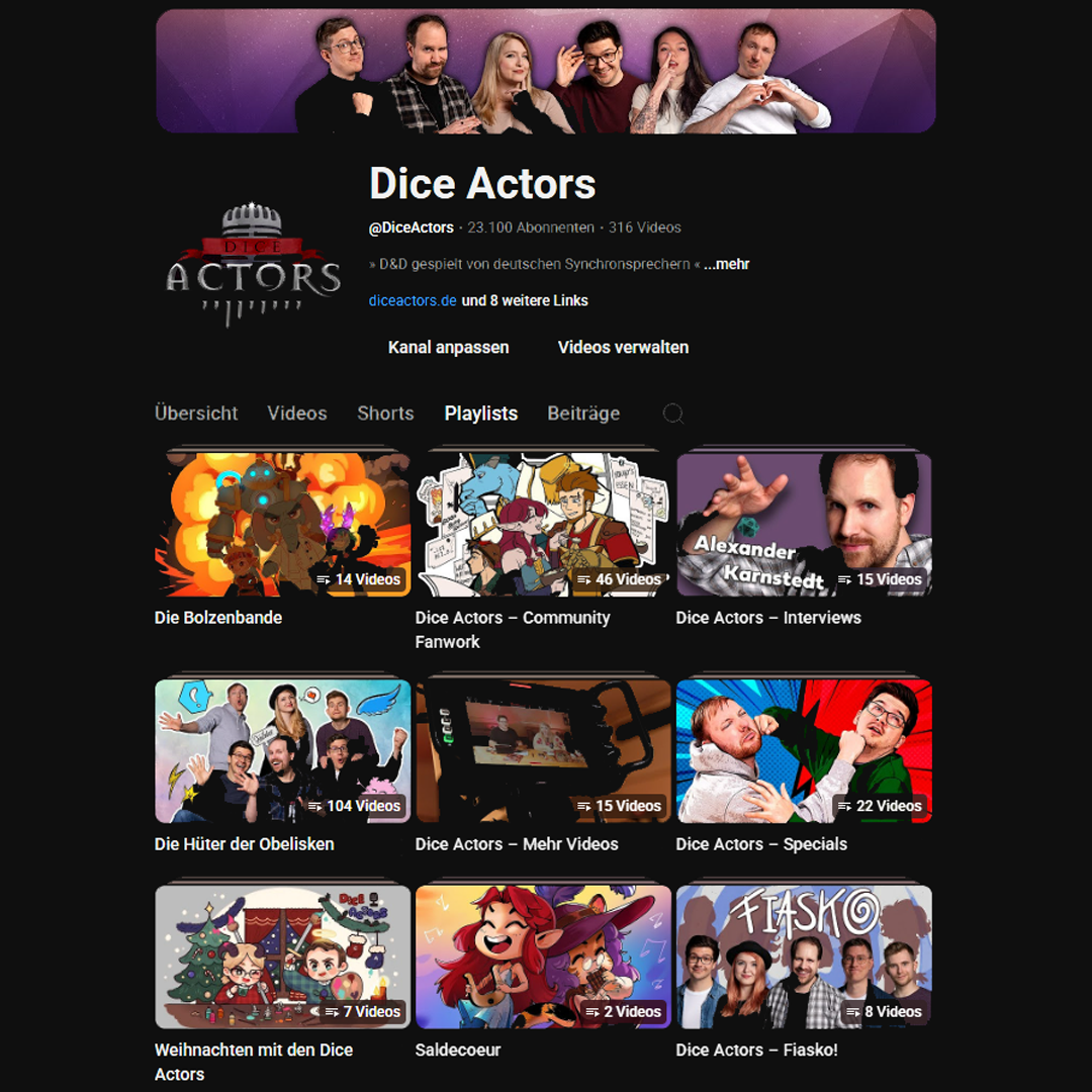 Post from Dice Actors