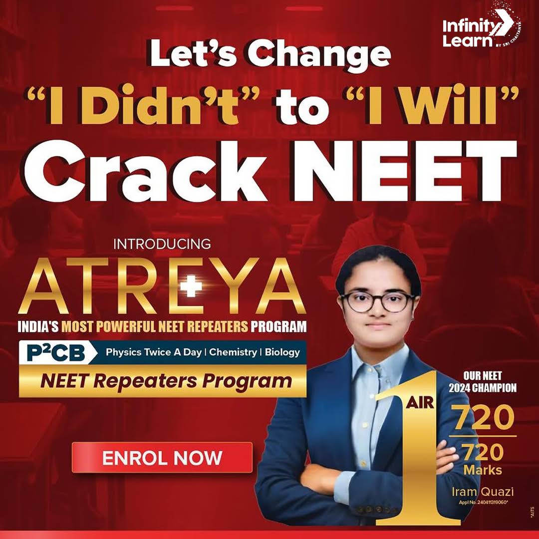 Post from Infinity Learn NEET
