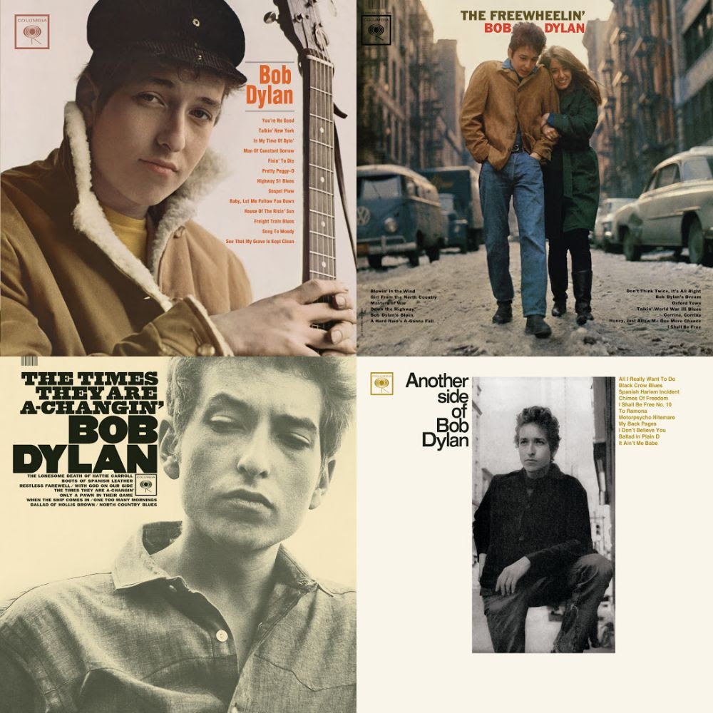 Bob Dylan – All Studio Albums – Chronological