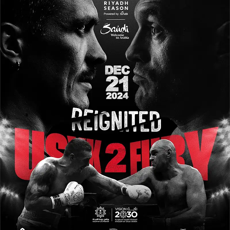 Oleksandr Usyk vs Tyson Fury II - 21 December 2024 | Page 2 | Boxing Forums