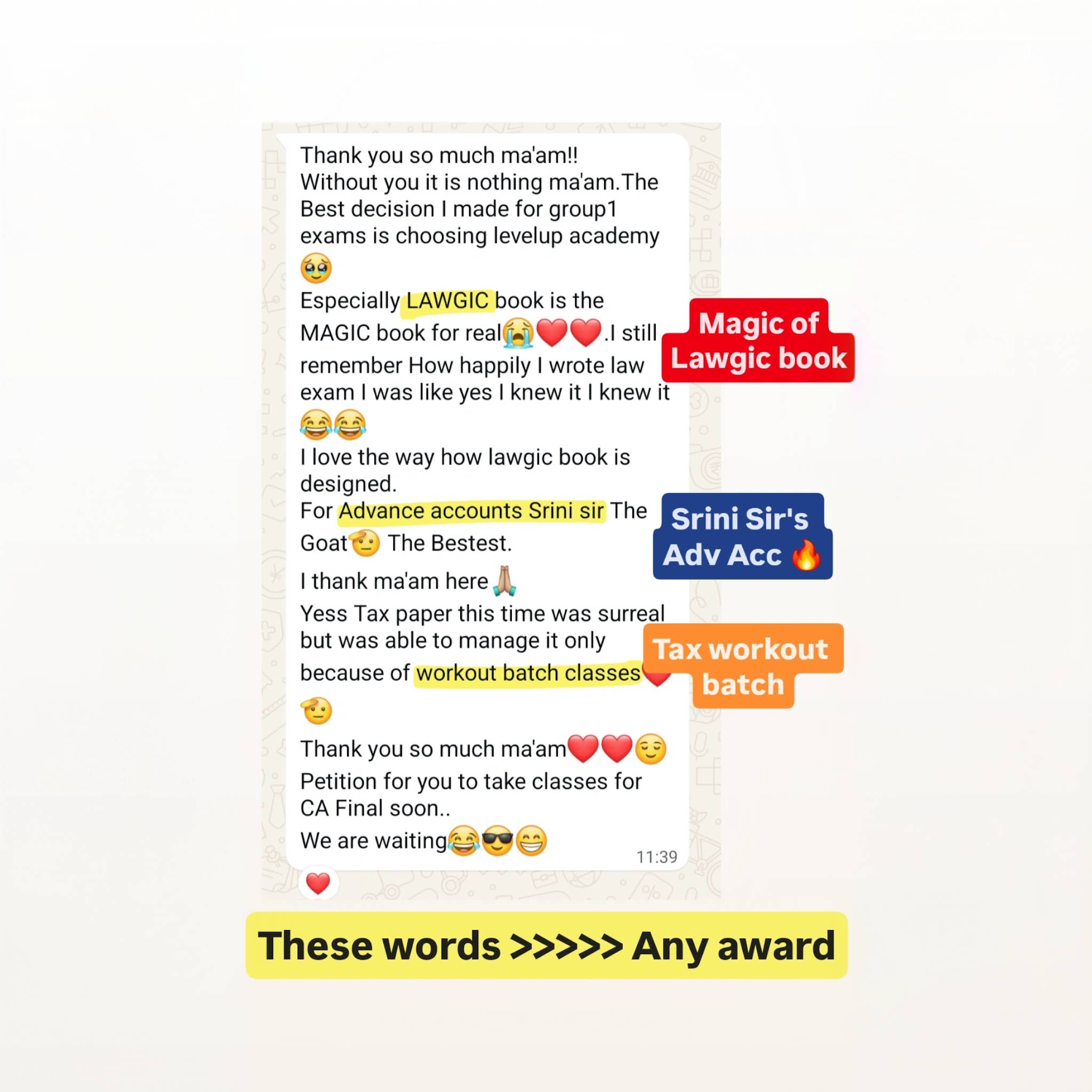 Post from CA Anushree Agrawal