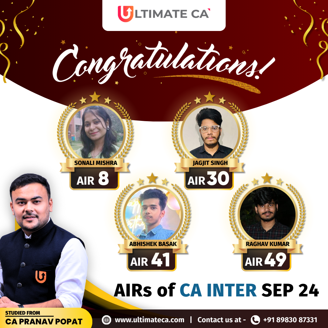 Post from Ultimate CA