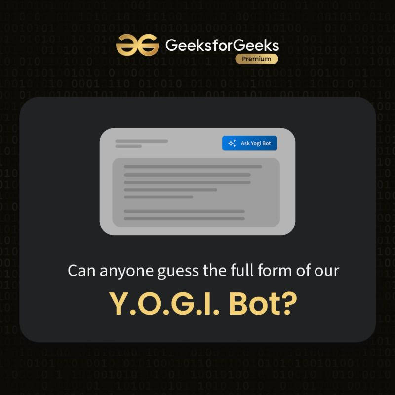 Post from GeeksforGeeks