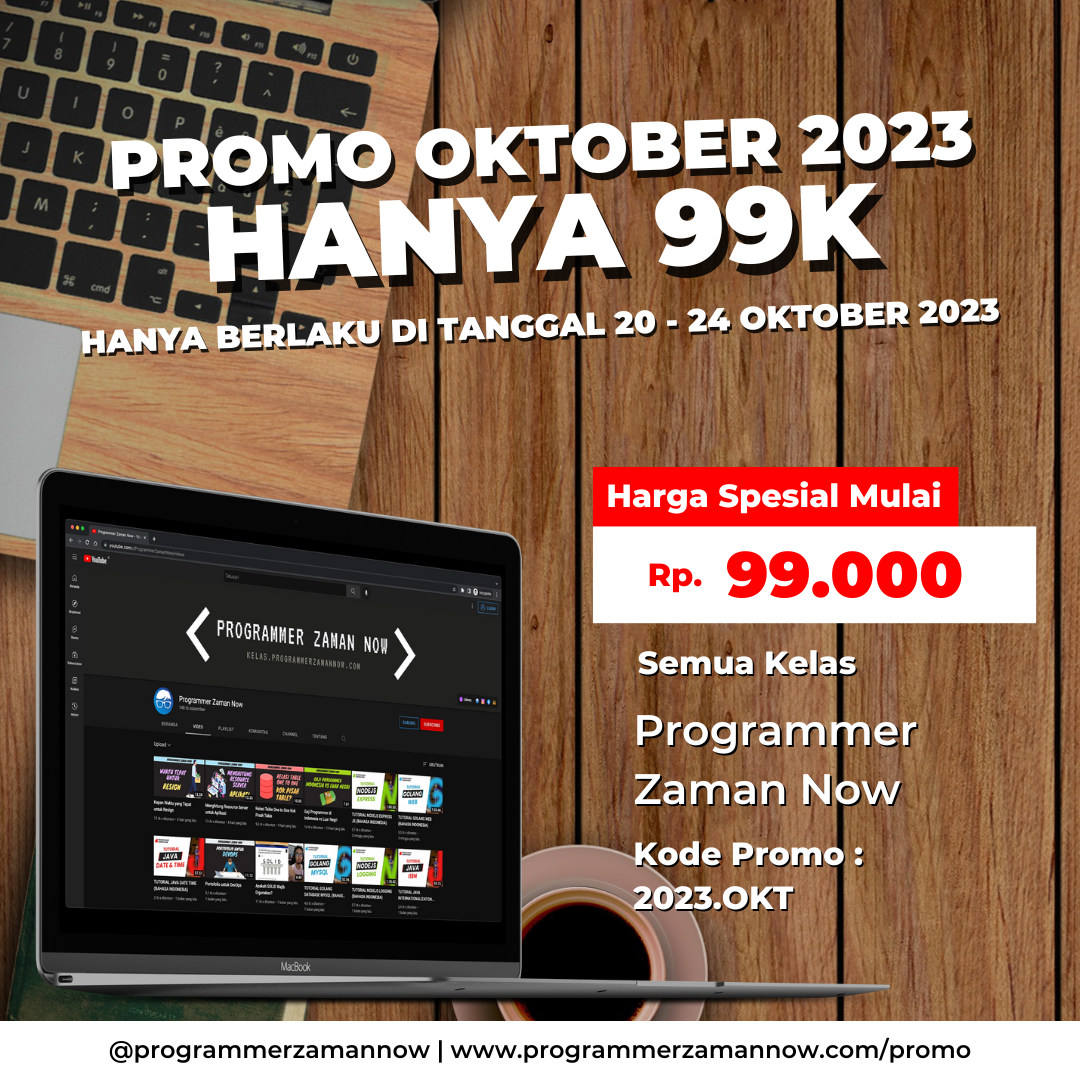 Post from Programmer Zaman Now