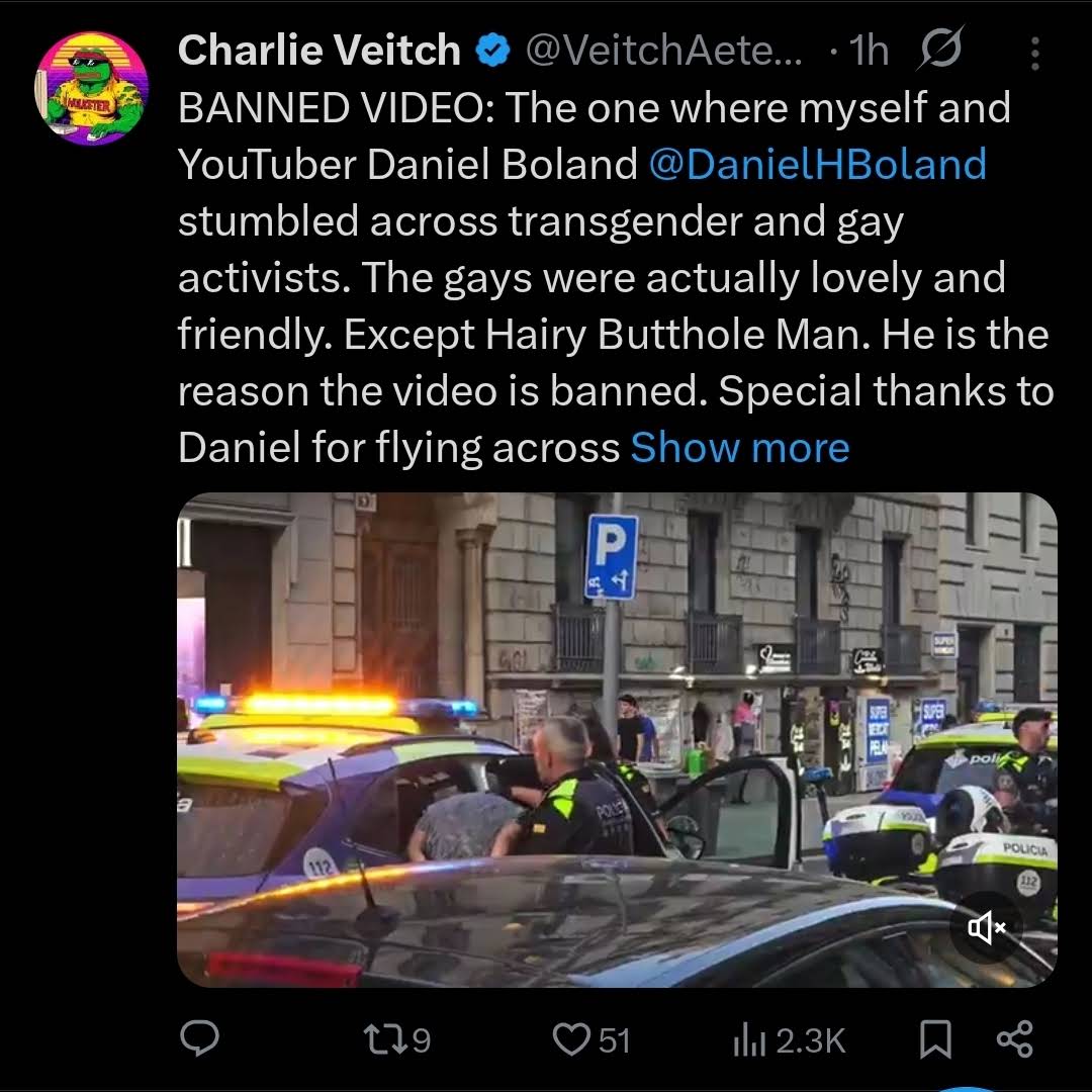 Post from Charles Veitch