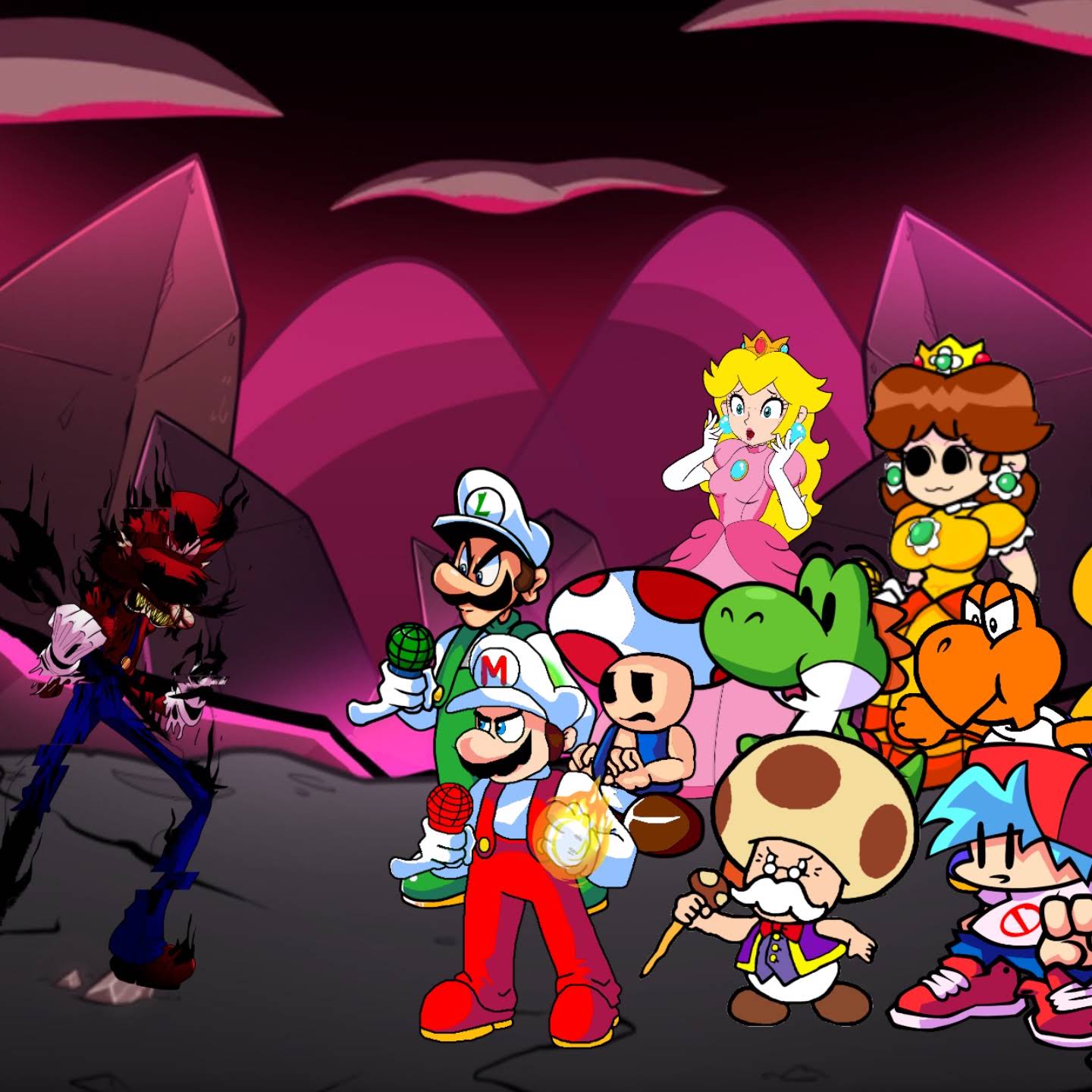 Post from Fun MarioGamer Superstars FNF MMV2