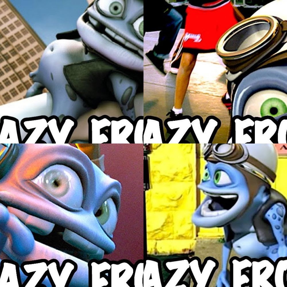 Crazy Frog listen all official Videos