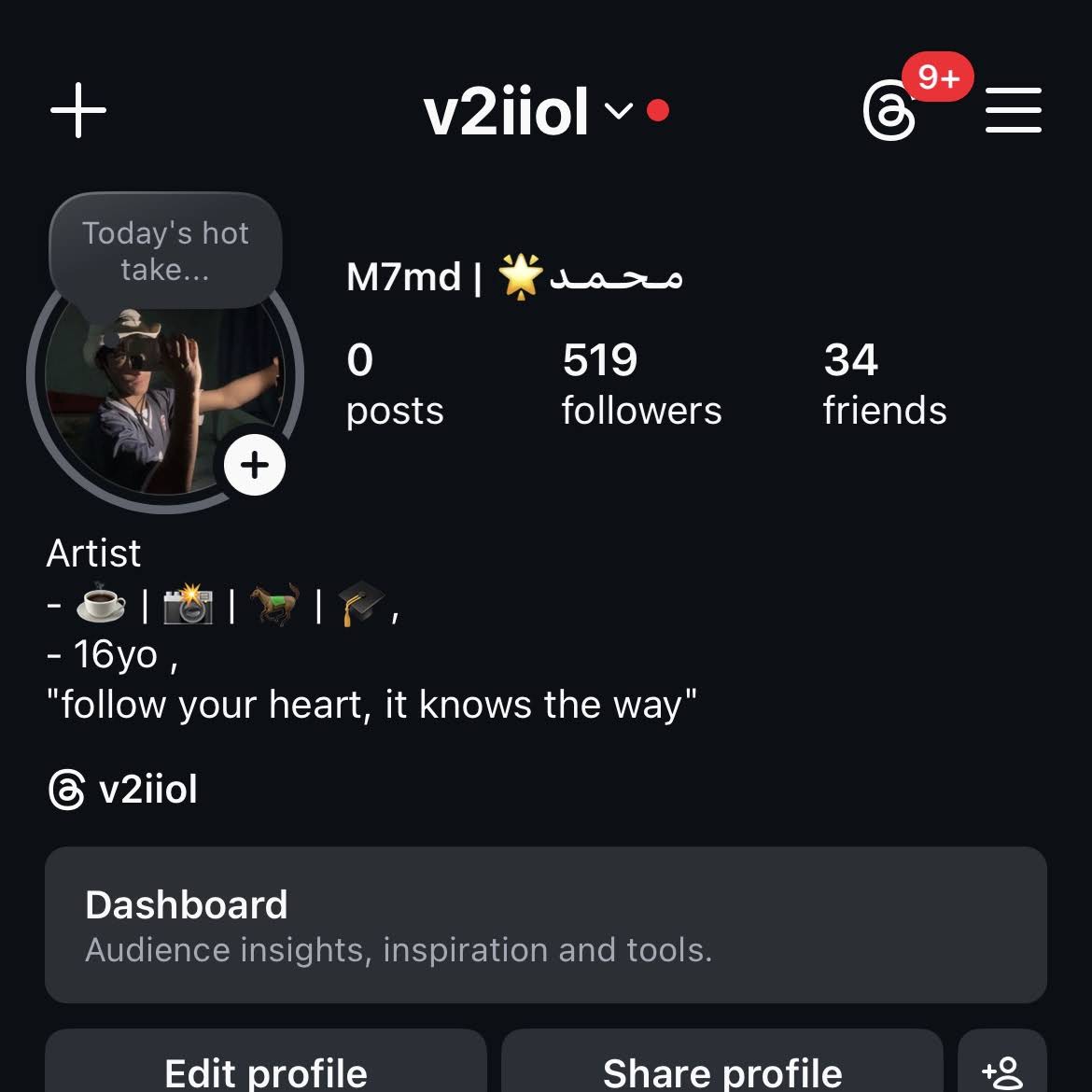 Post from black playz