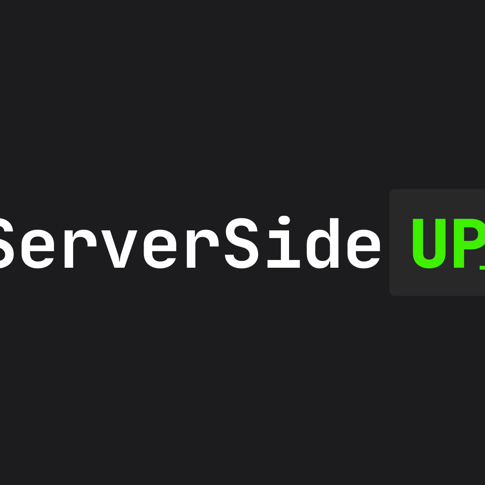 Post from Server Side Up