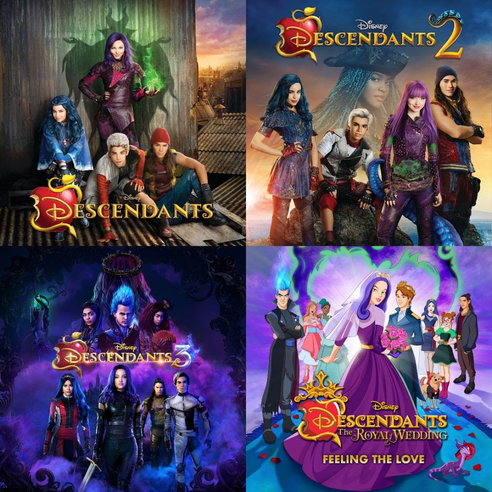 Descendants soundtrack 1,2,3
