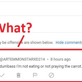 Post from Idiot Creature Hater Extras