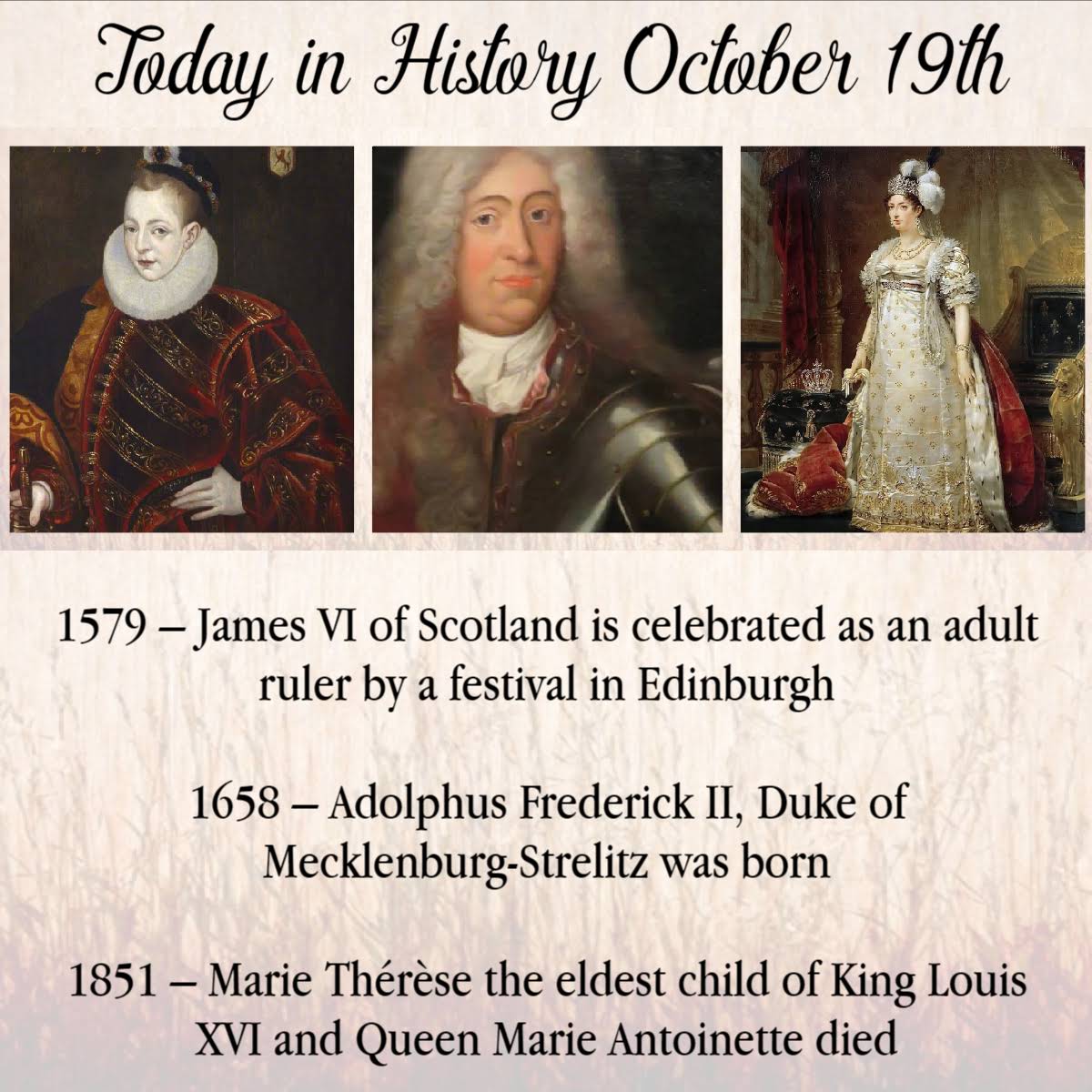 Post from Rebecca Pattison the History Buff