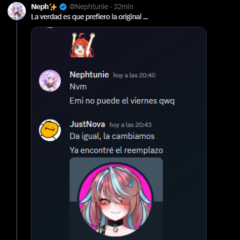 Post from Fan de JustNova
