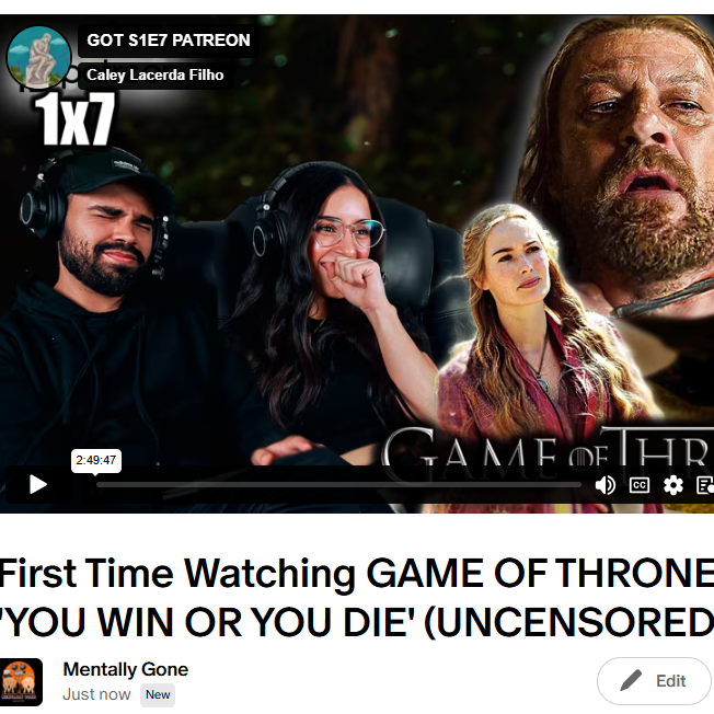 Post from Mentally Gone Reacts
