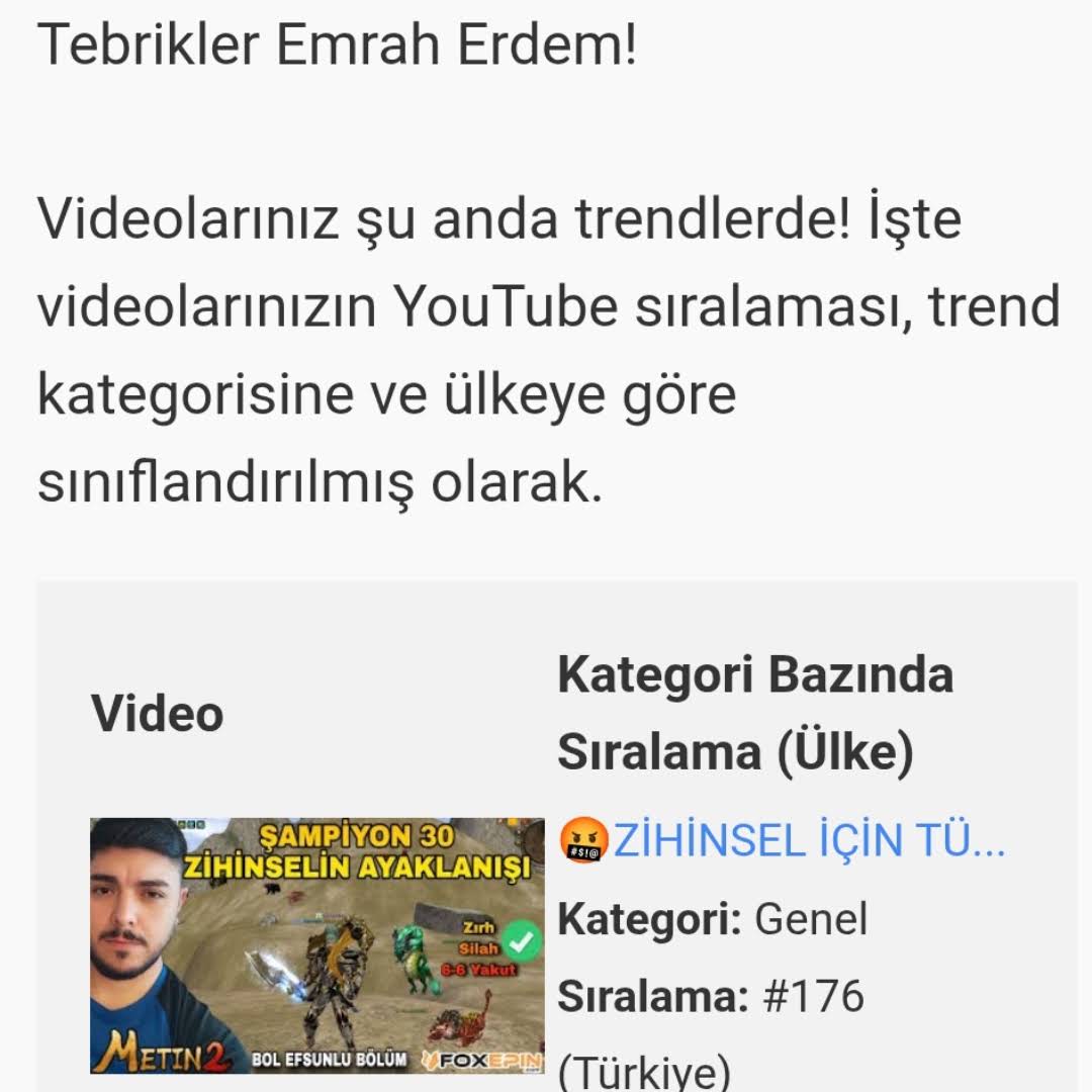 Post from Emrah Erdem