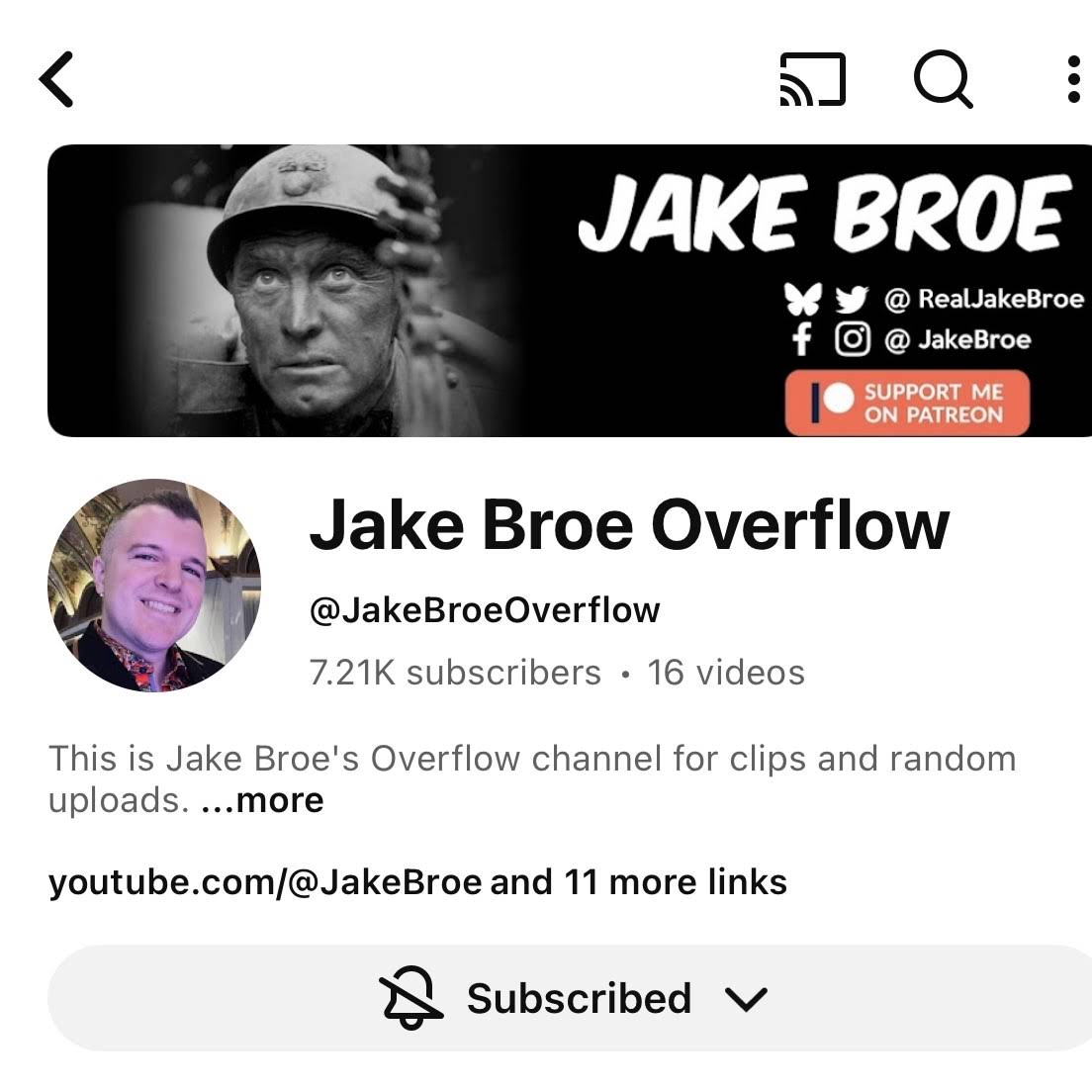 Post from Jake Broe