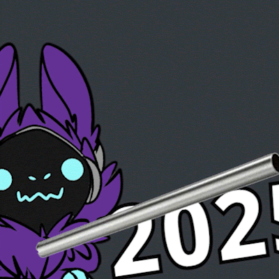 Post from generic purple protogen