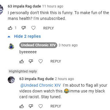 Post from Undead Chronic XIV