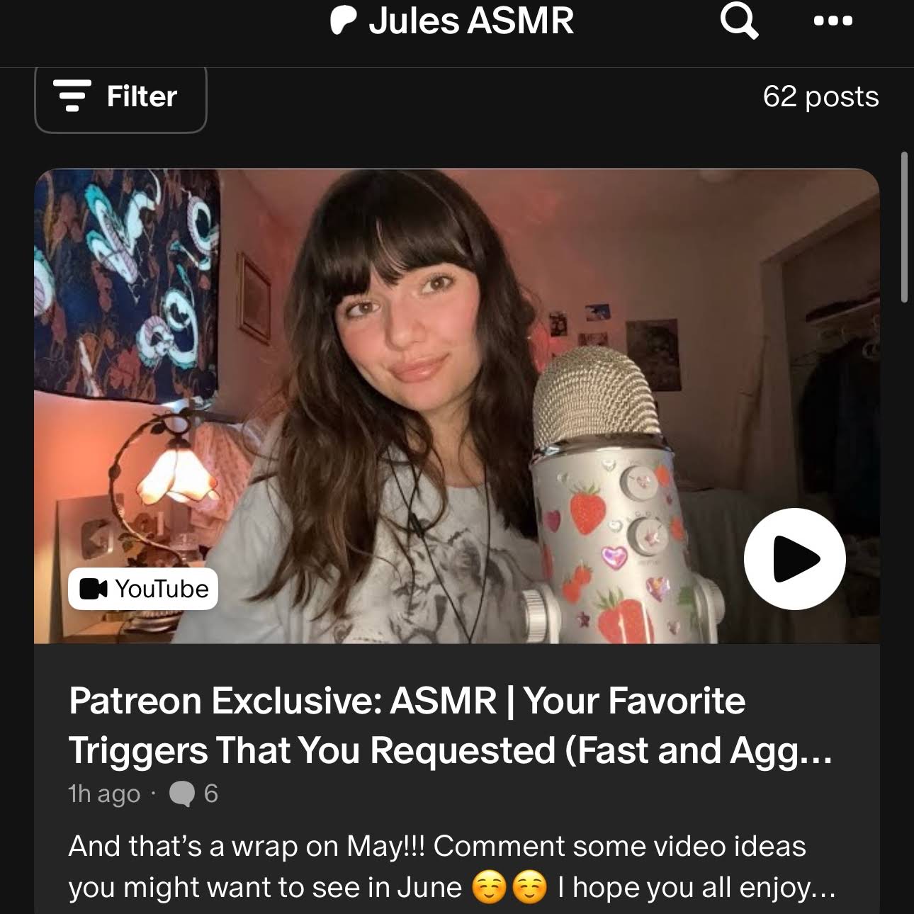 Post from Jules ASMR