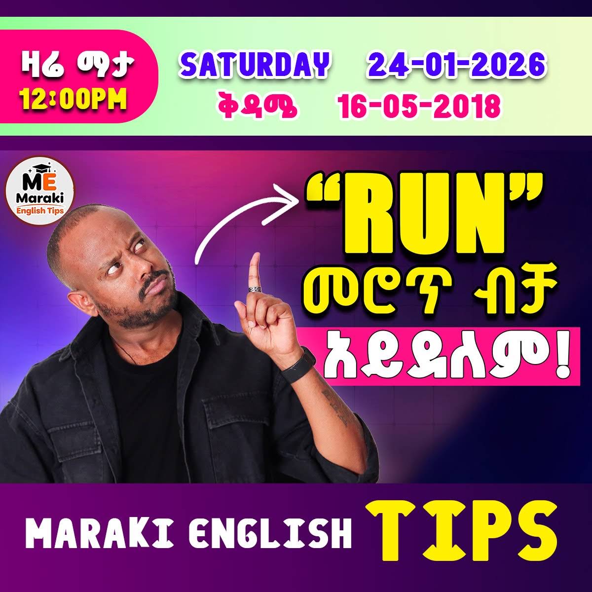 Post from Maraki English with abi