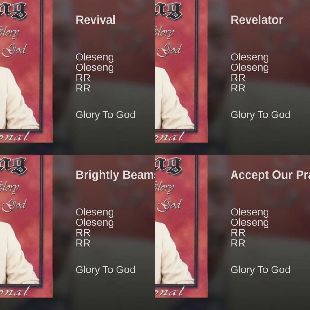 Oleseng - Glory To God