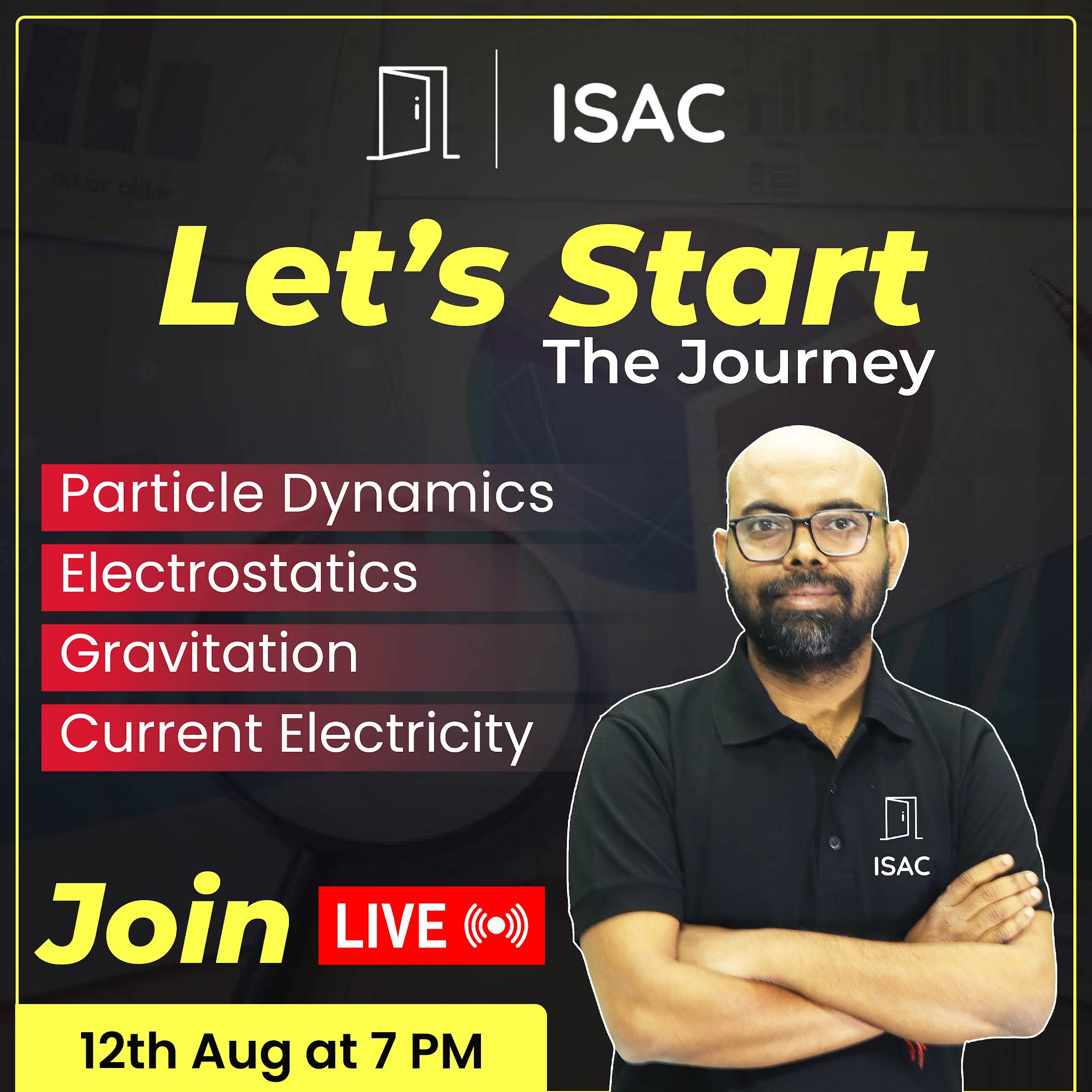 Post from ISAC Learning (NMS Sir)